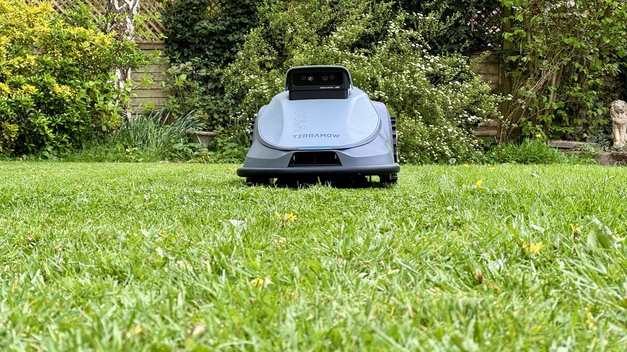 The TerraMow V1000 robot lawn mower is the perfect…