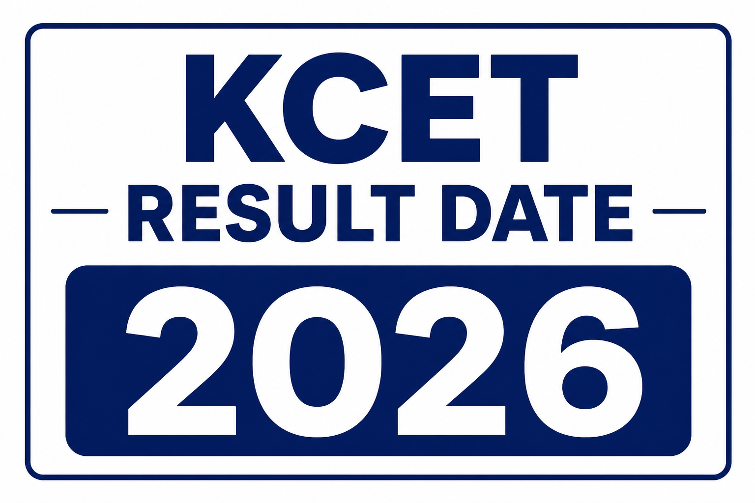 KCET result date 2026: When will the board announce…