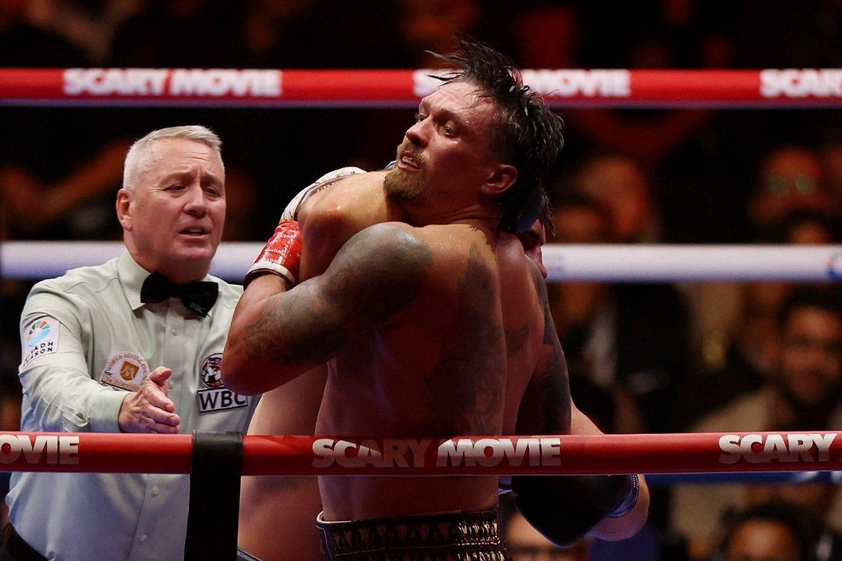 For the first time, Oleksandr Usyk is in a no-win…
