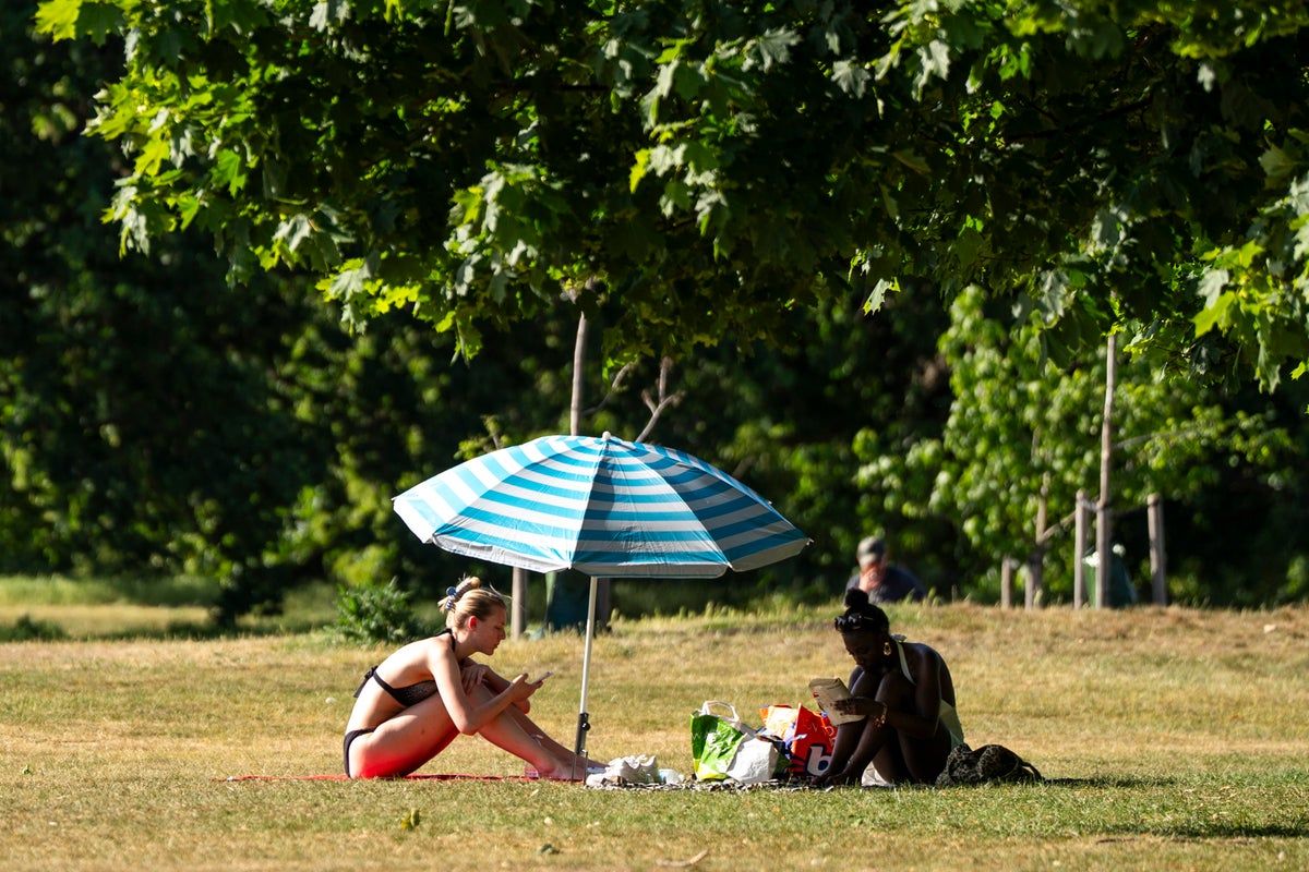 Relief in sight for sweltering Brits after days of…