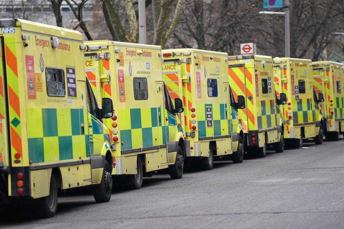 London Ambulance Service sees busiest day since…