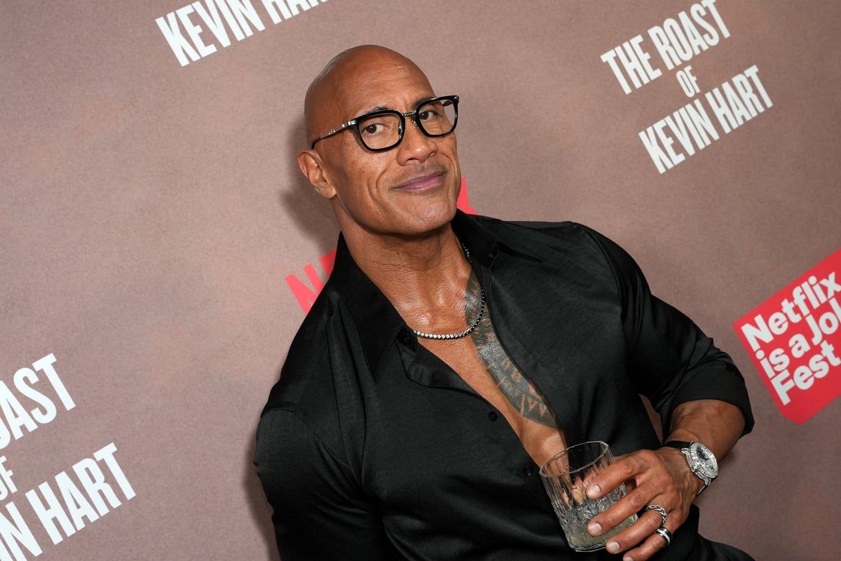 Dwayne Johnson and Adam Sandler among A-listers…
