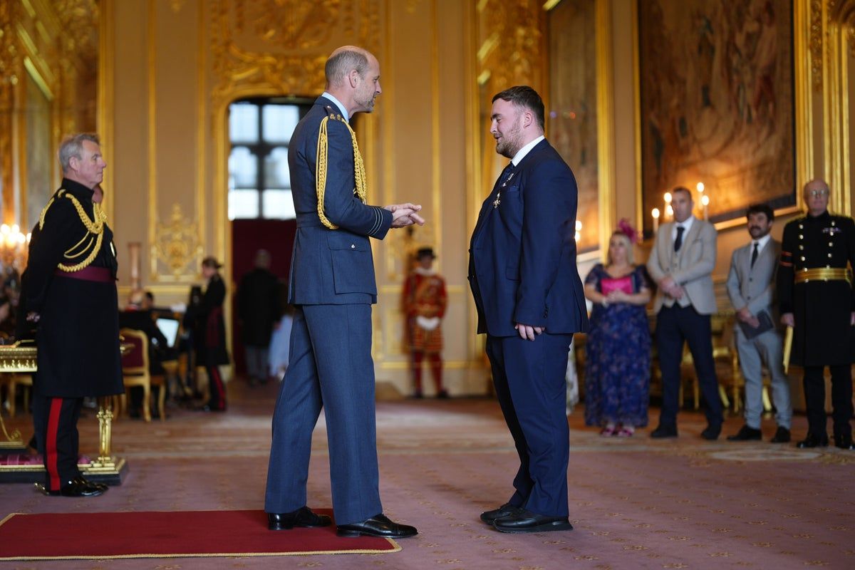 Prince William gets an invite to the darts from Luke…