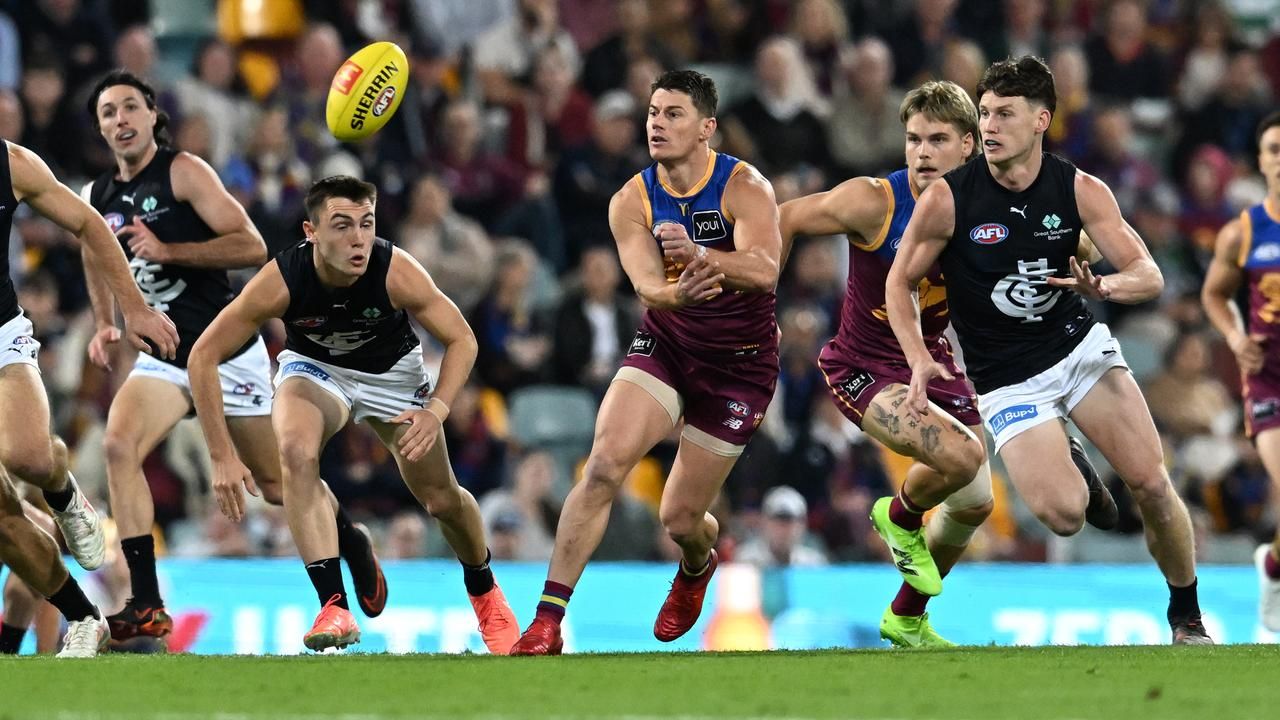 Lions veteran Zorko hit for six, Swans rest Grundy