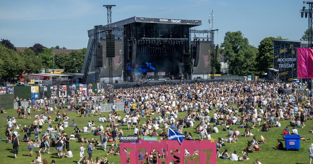 TRNSMT 2026 site map revealed showing bars, stages and…