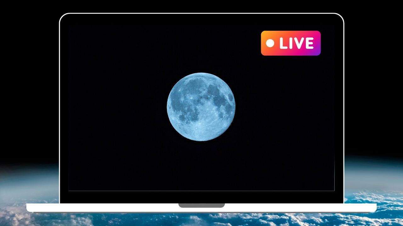 Watch the smallest full moon of 2026 tonight in this…
