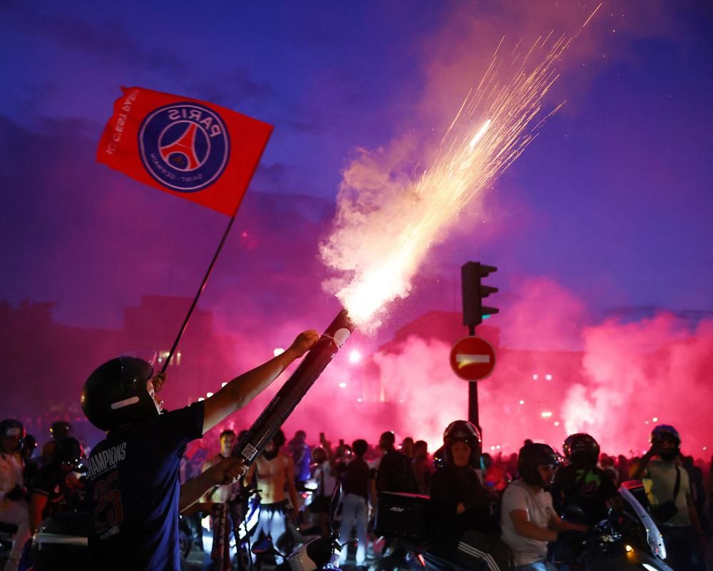 Paris police arrest more than 130 as PSG fans…
