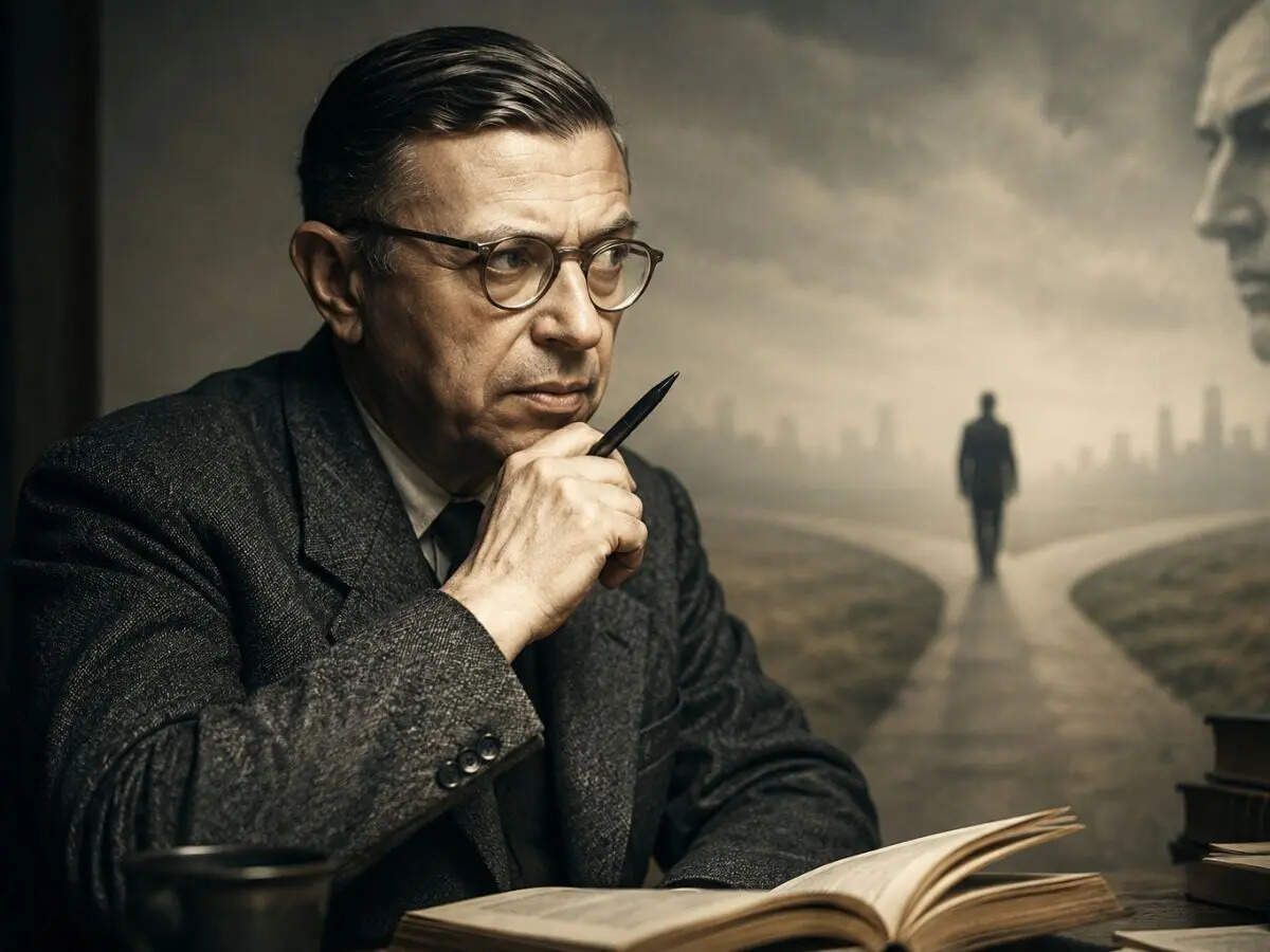 Quote of the day by Jean-Paul Sartre: 'We are our…