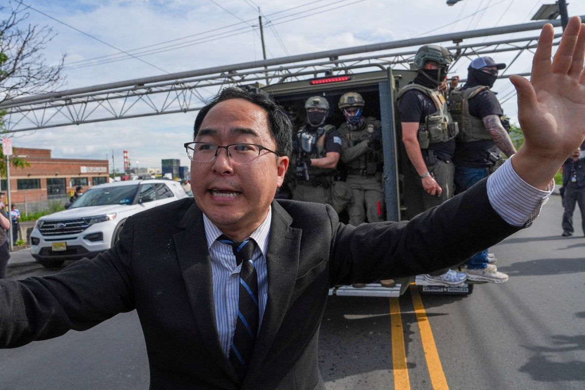 Senator pepper-sprayed at ICE protest says he fears…
