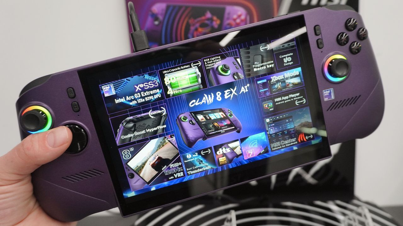 I just tested the MSI Claw 8 EX AI+ — Intel Arc G3 is…