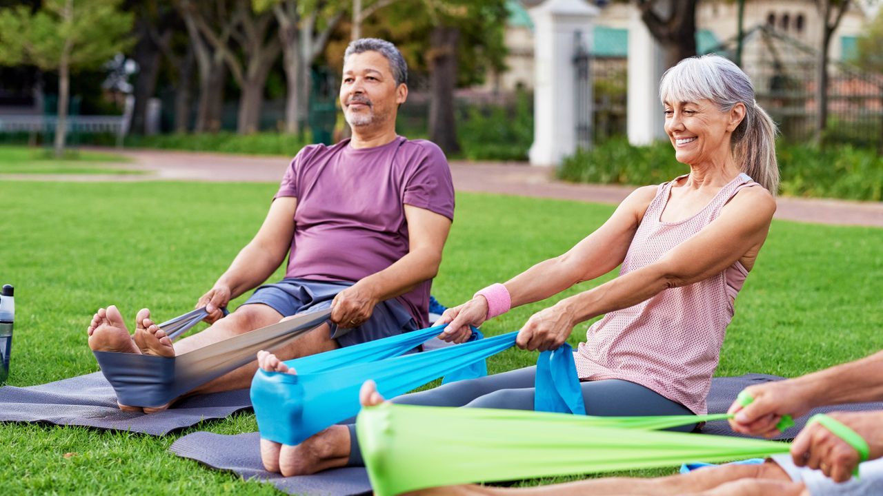 Over 60? Start doing these 4 resistance band exercises…