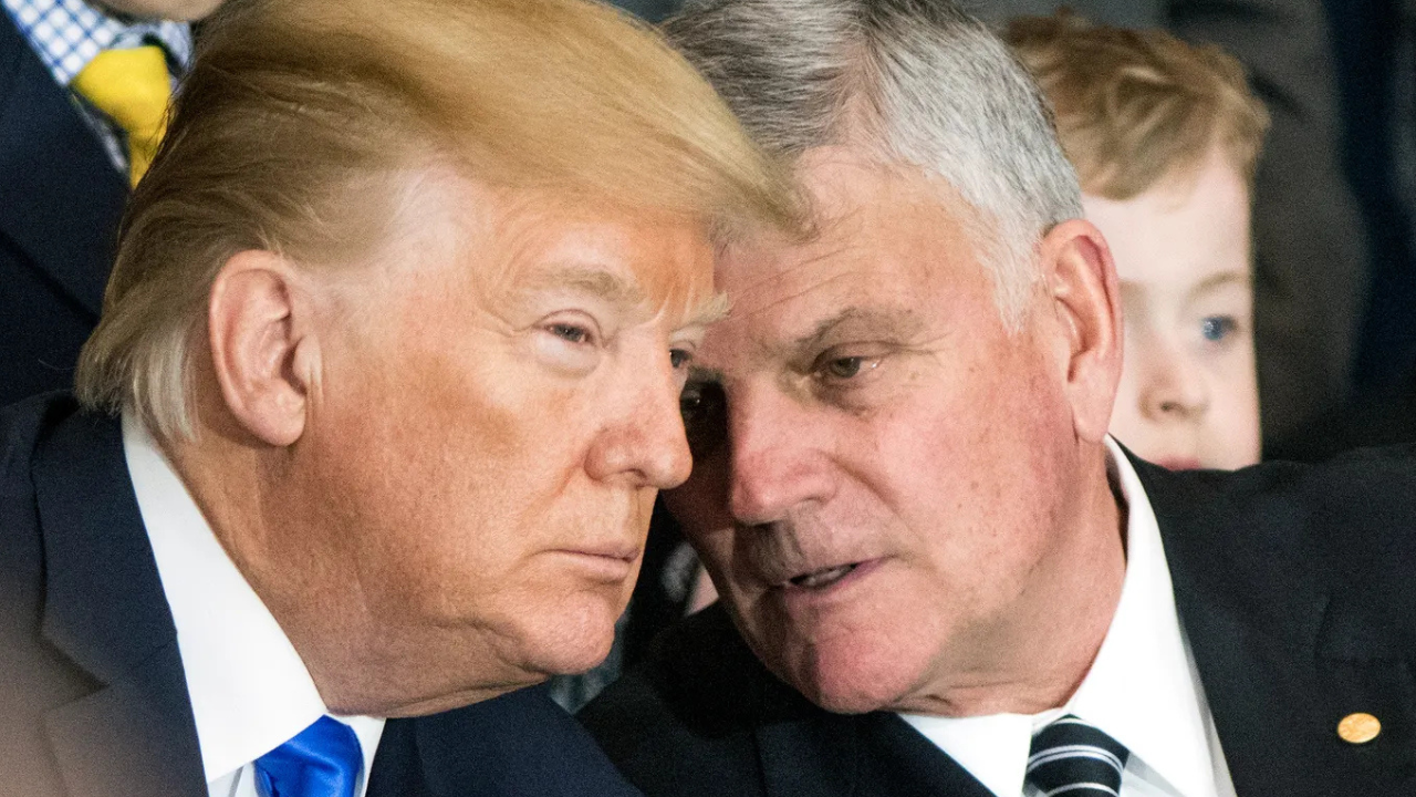 Trump Spiritual Adviser Franklin Graham Says President…
