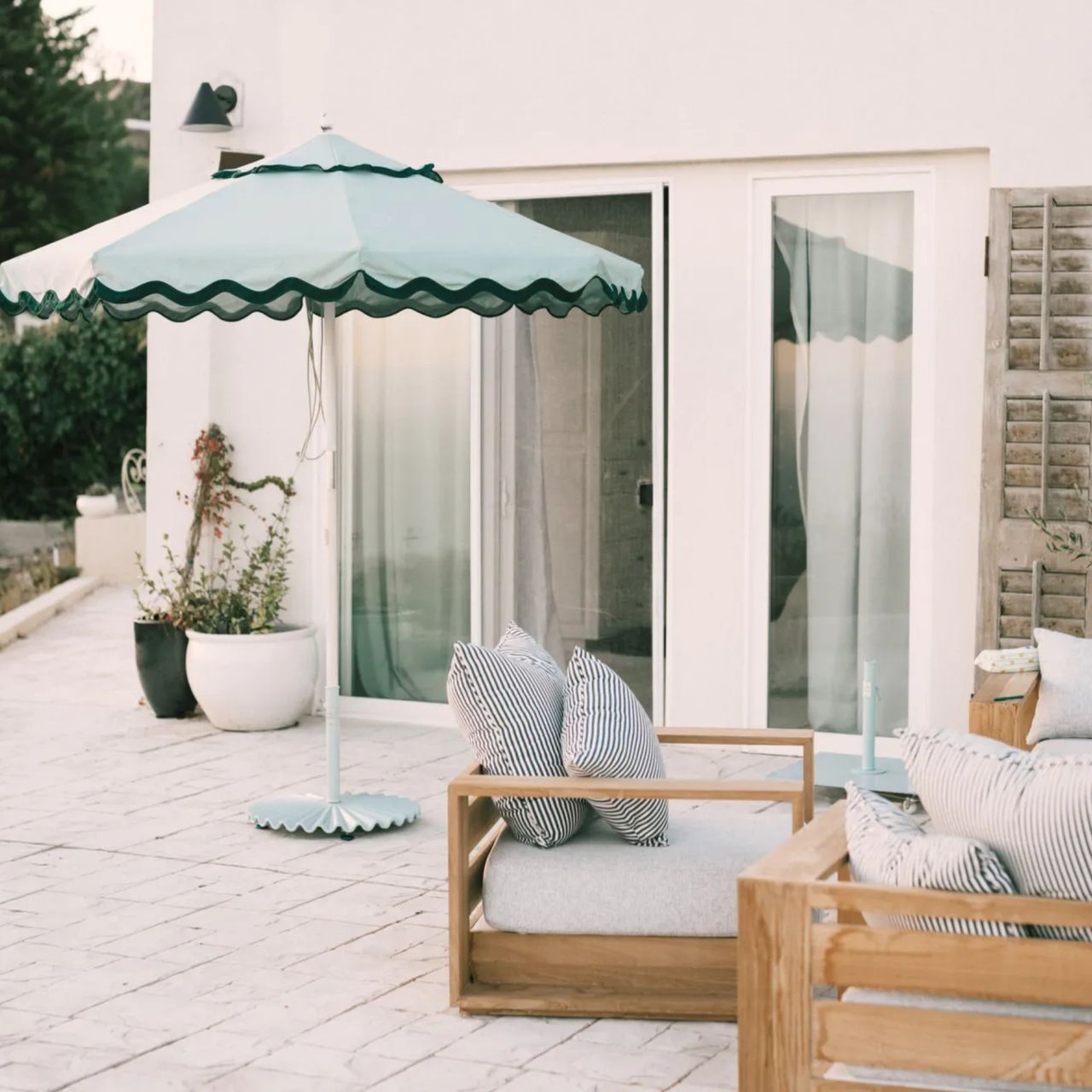 This pretty parasol base sold out quickly after…