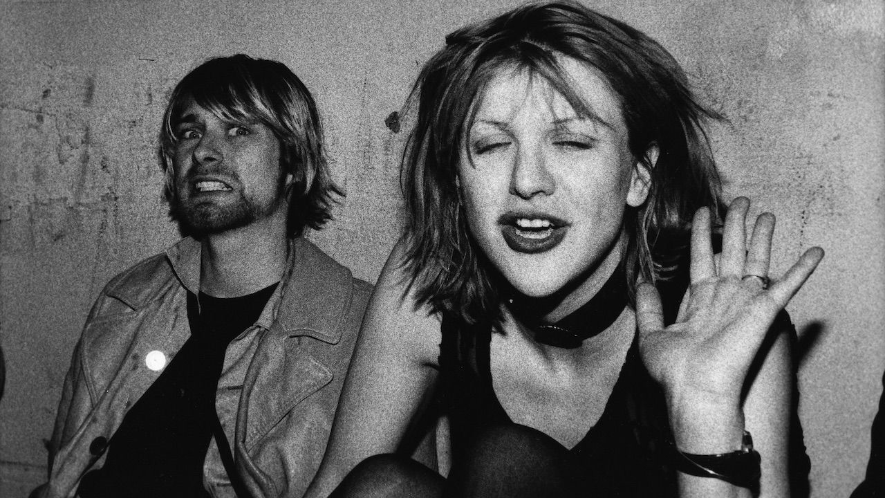 Kurt Cobain and Courtney Love spent New Year's Eve…