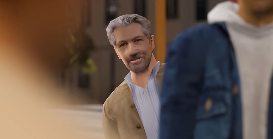We got a bizarre Grand Theft Auto-inspired animated…