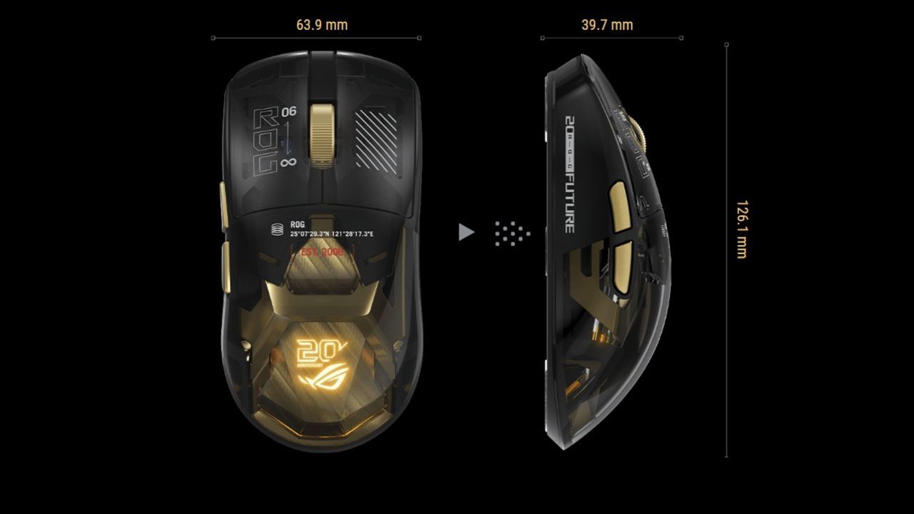 Asus has announced a gold-plated 82 g version of its…