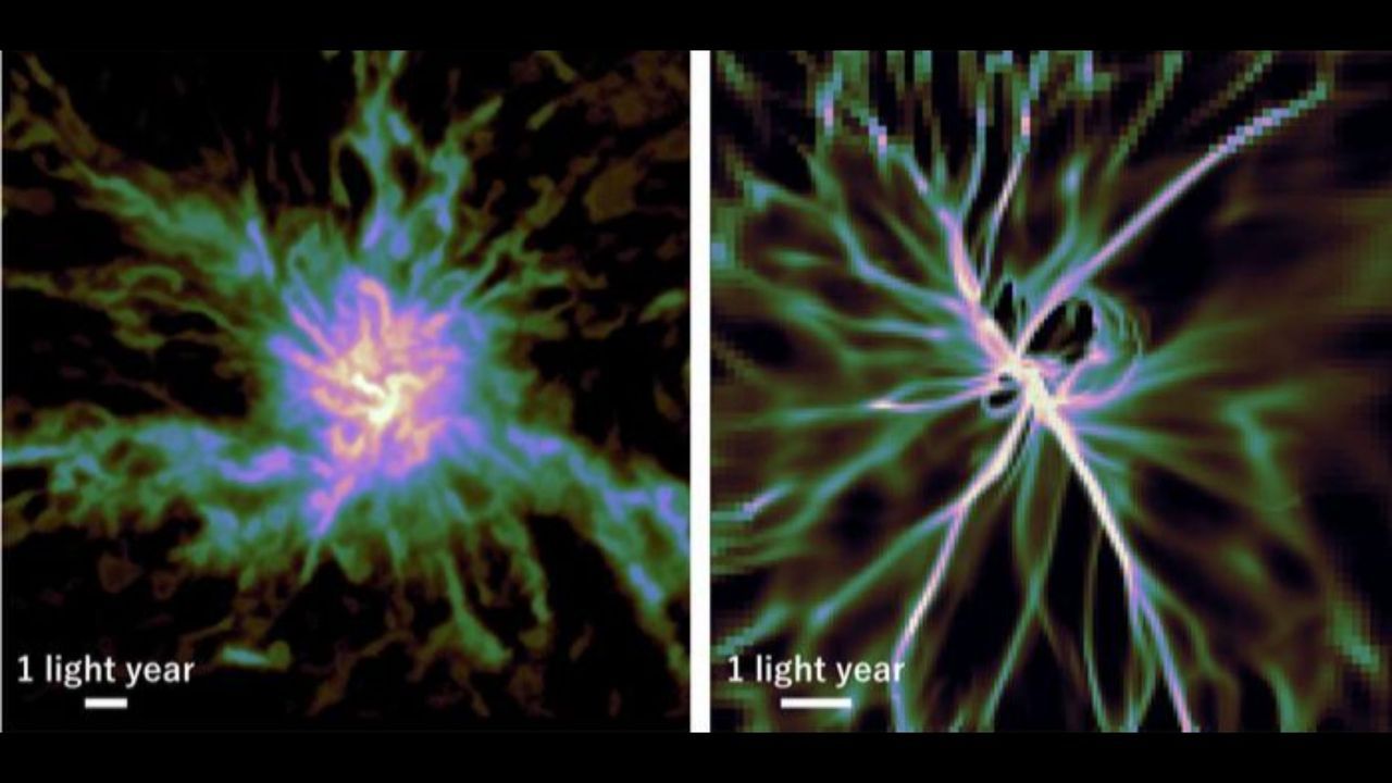 Shockwaves from dying stars may sculpt 'cosmic wagon…