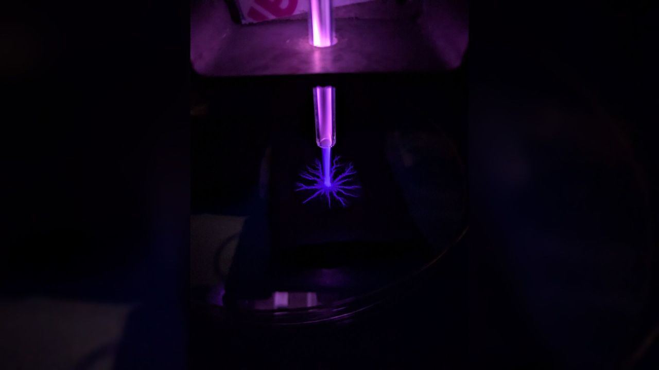 Astronauts could use lightning-like plasma jets to…