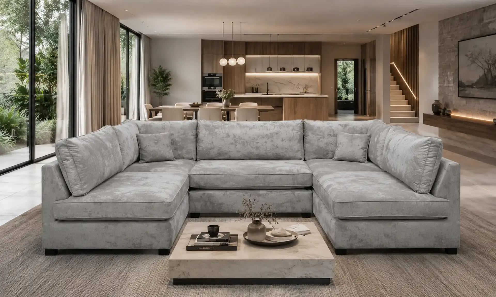 Why U Shaped Sofas Are Trending for Open-Plan Living…