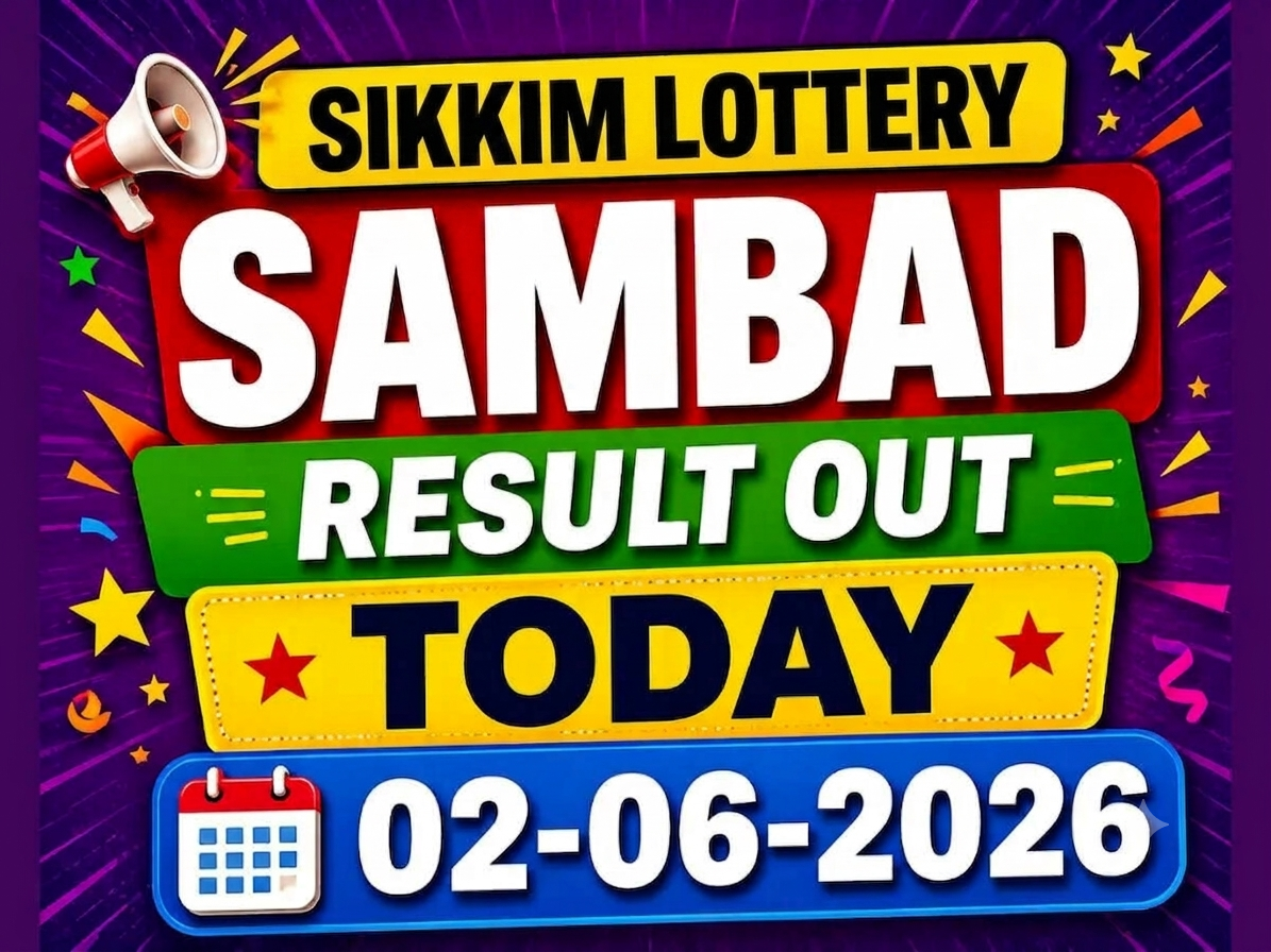Sikkim Lottery Sambad result out today (02-06-2026);…