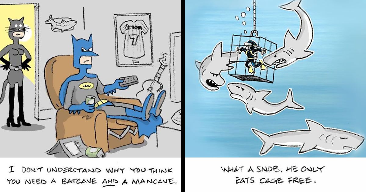 64 Relatable And Hilariously Awkward Comics From Joe…