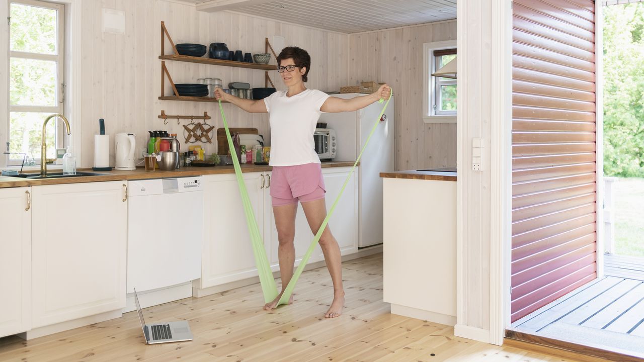 All you need is a resistance band and this versatile…