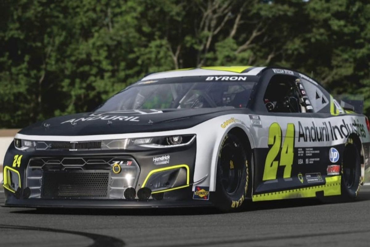 Anduril is giving away a real NASCAR Cup car in new…