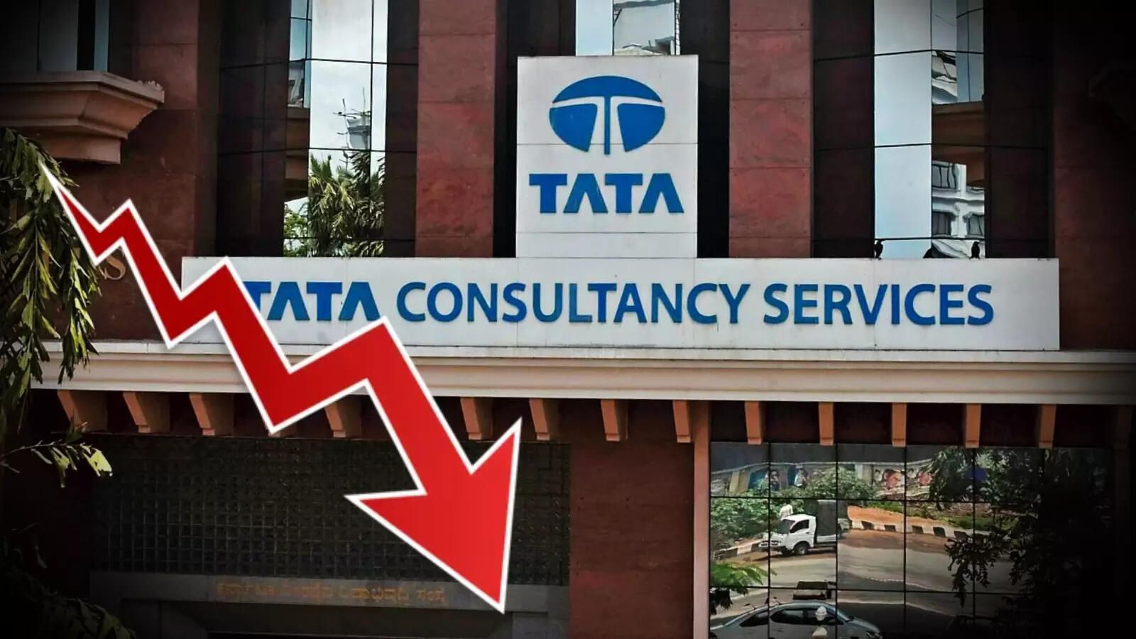 TCS shares crash 8%, log worst single-day fall since…