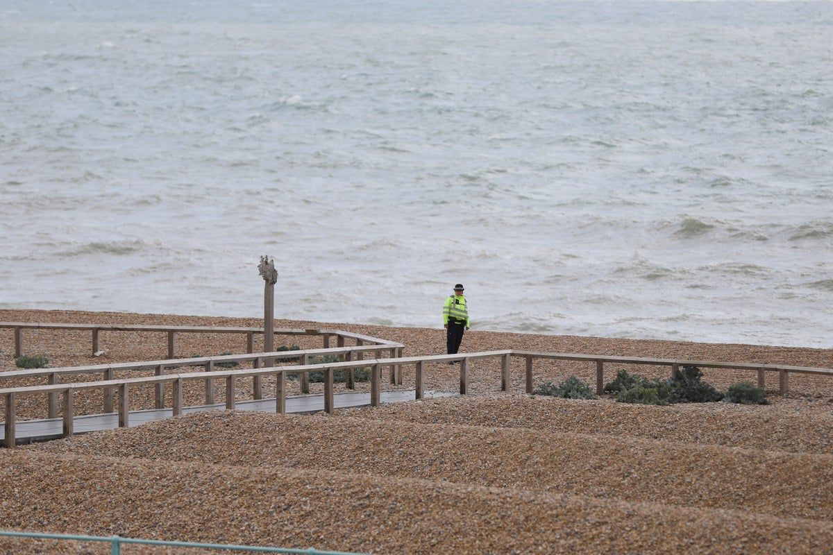 Man’s body pulled from sea off Brighton beach