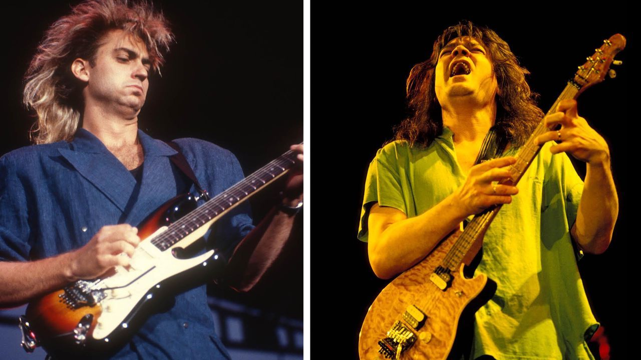 “We’re playing Led Zeppelin songs, and Eddie would…
