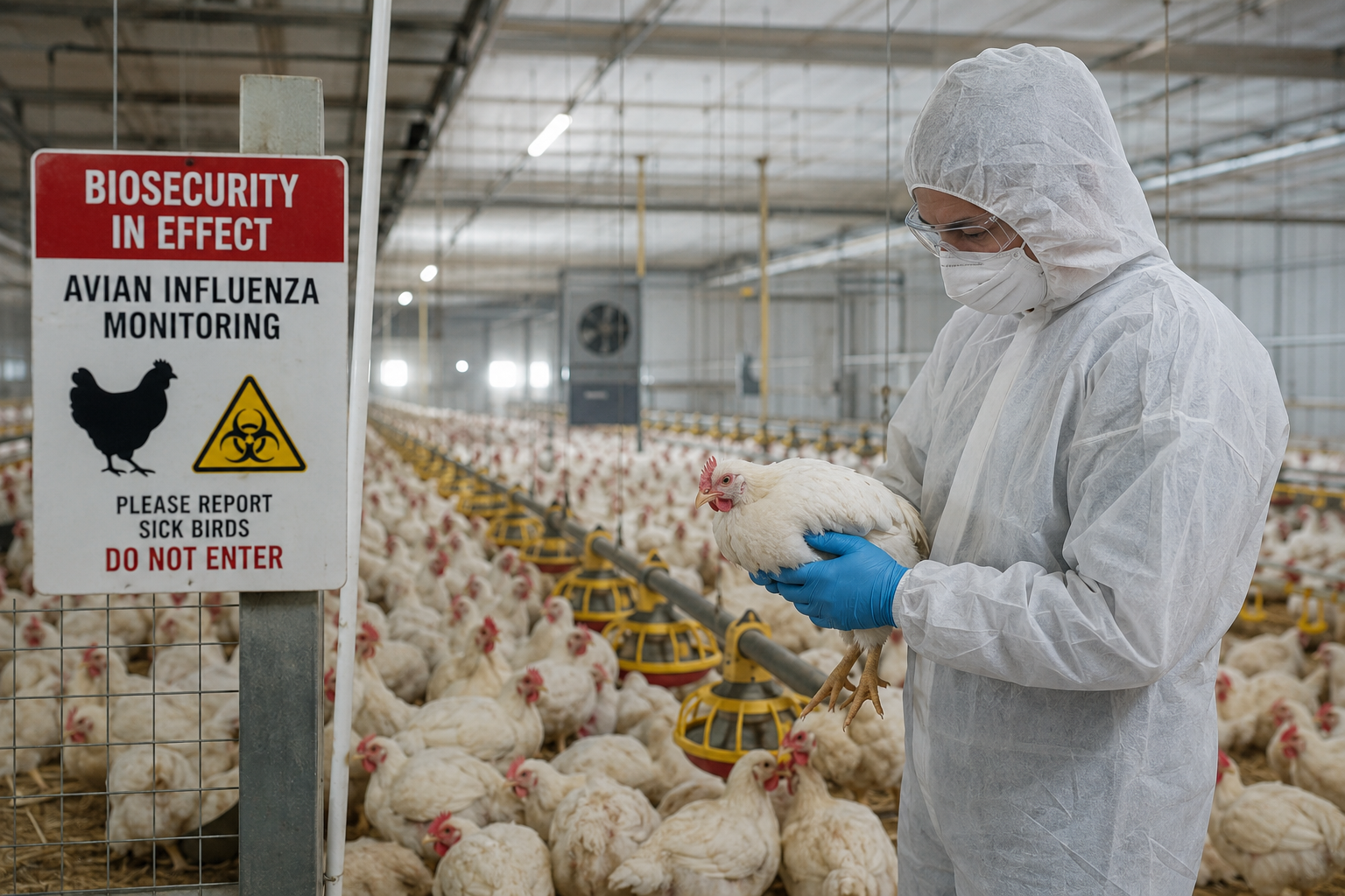 H5N1 Bird Flu Spreads to Poultry in 12 States, Raising…