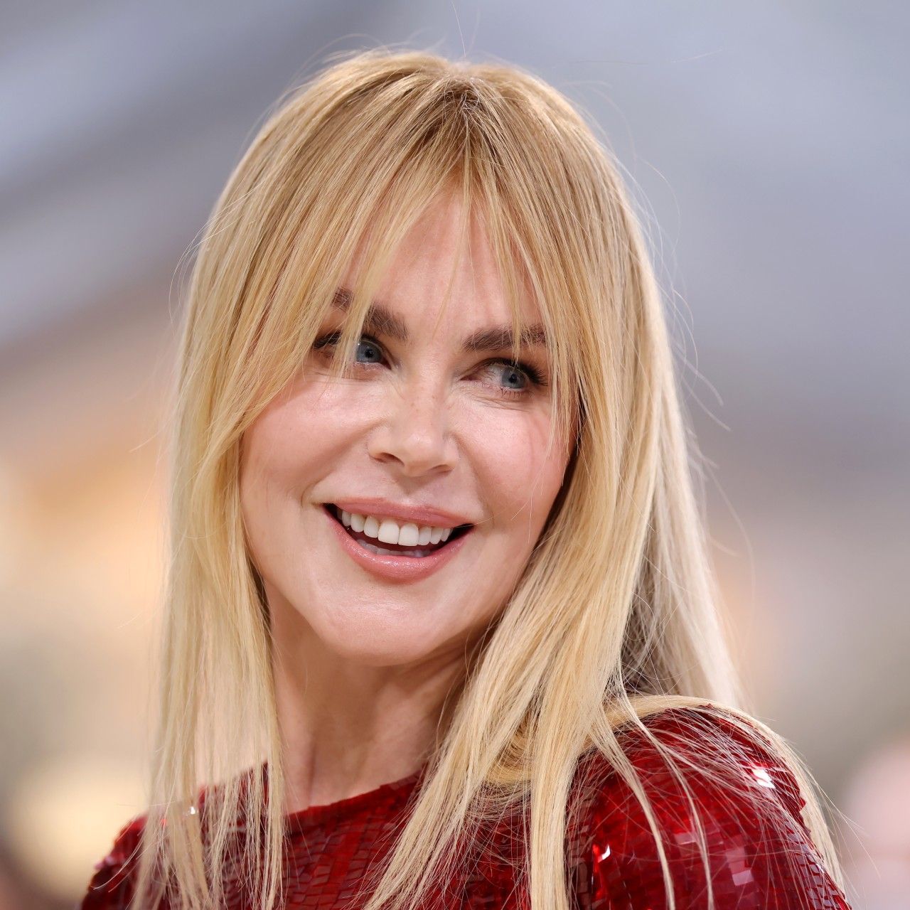 Nicole Kidman's Natural Curls Make Another Rare…