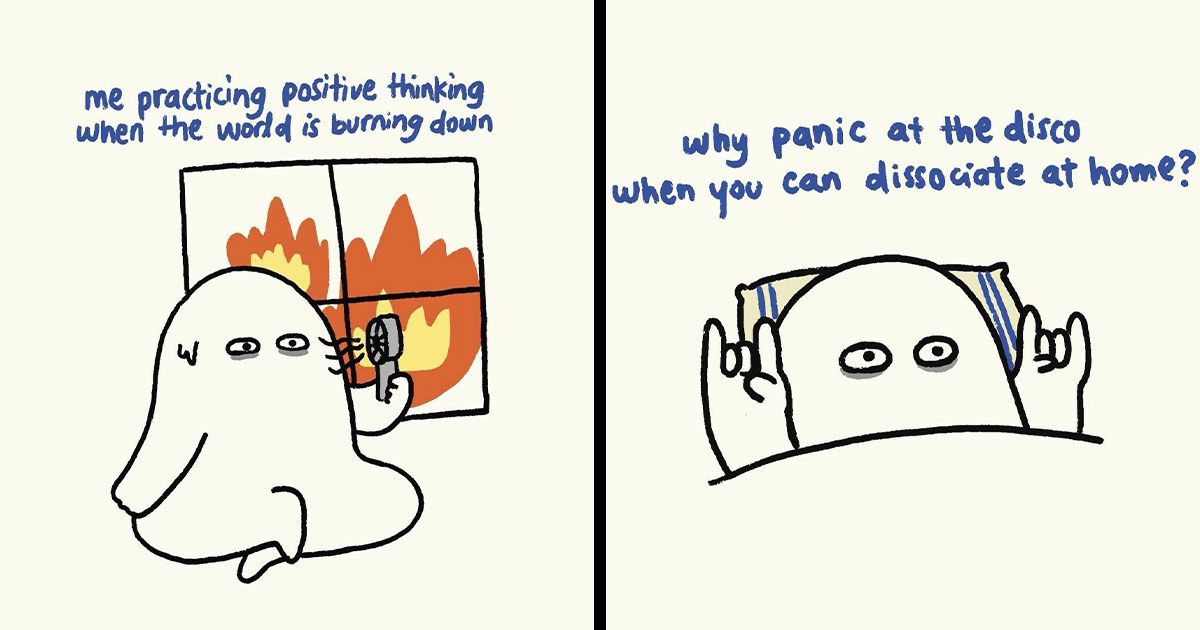 24 New Relatable Doodles By ‘Quietly Doodling’ That…