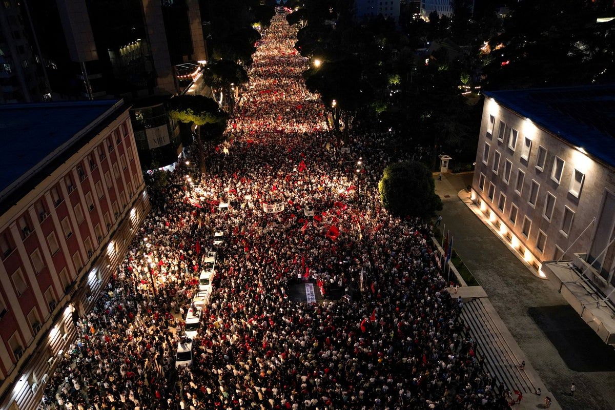Albania sees largest protest yet against Jared Kushner…