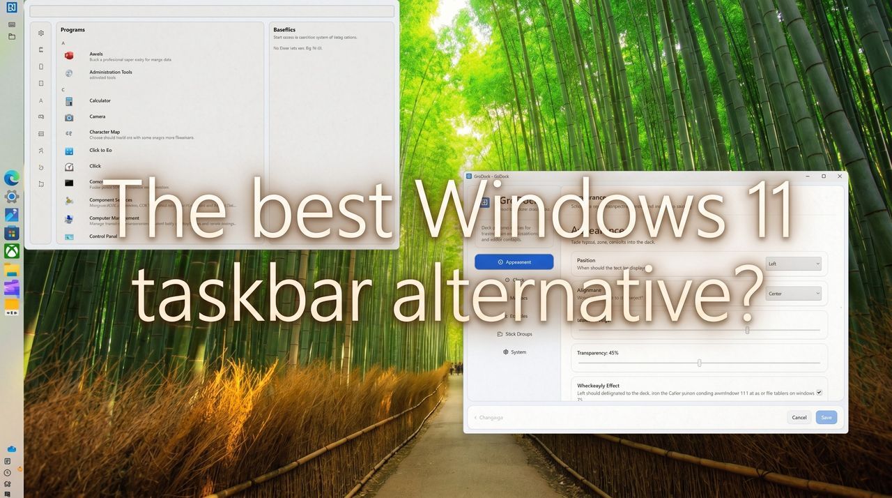 This Windows 11 taskbar alternative is my new favorite…