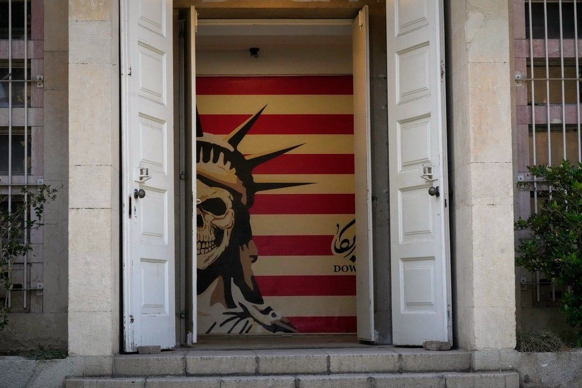 Inside Tehran's former U.S. Embassy, now an…