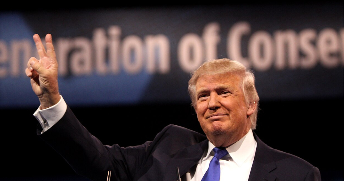 Deleted Mysterious Trump Photo With Red-Clad Group…
