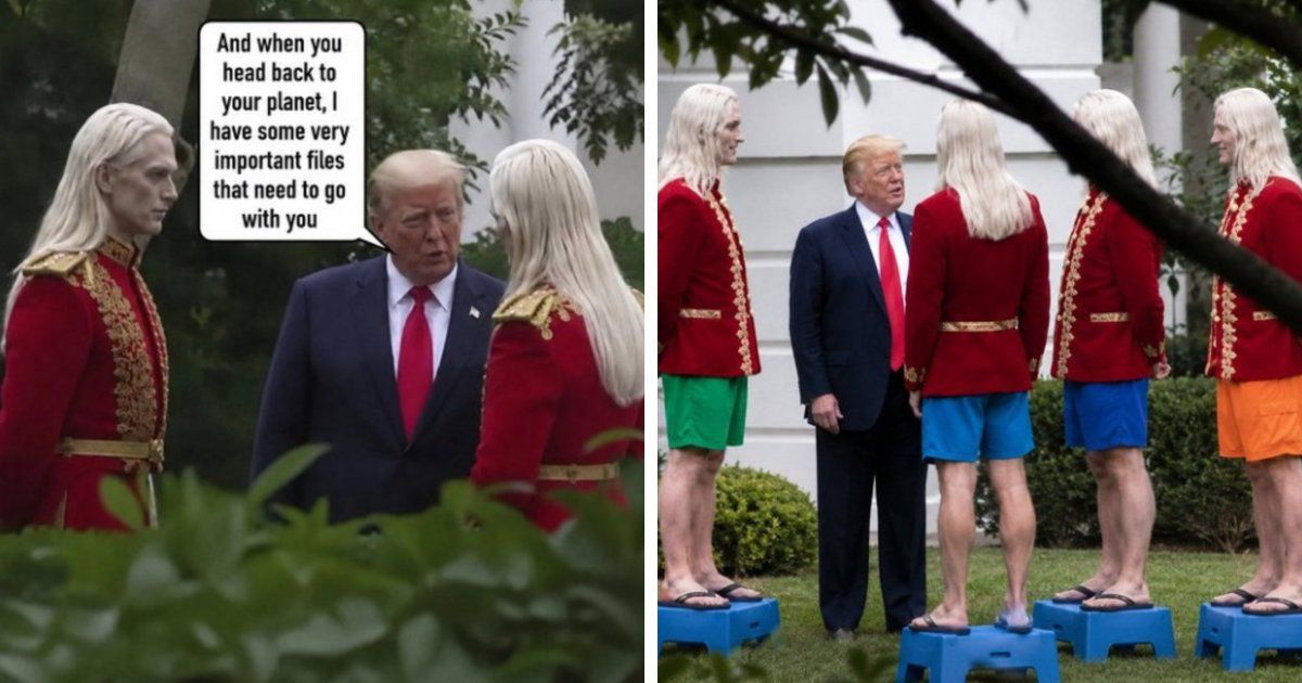 31 Most Creative Responses To Viral Photo Of Donald…