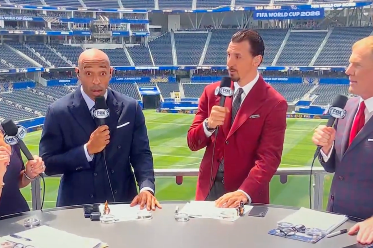 World Cup pundit Alexi Lalas shocks co-host Thierry…
