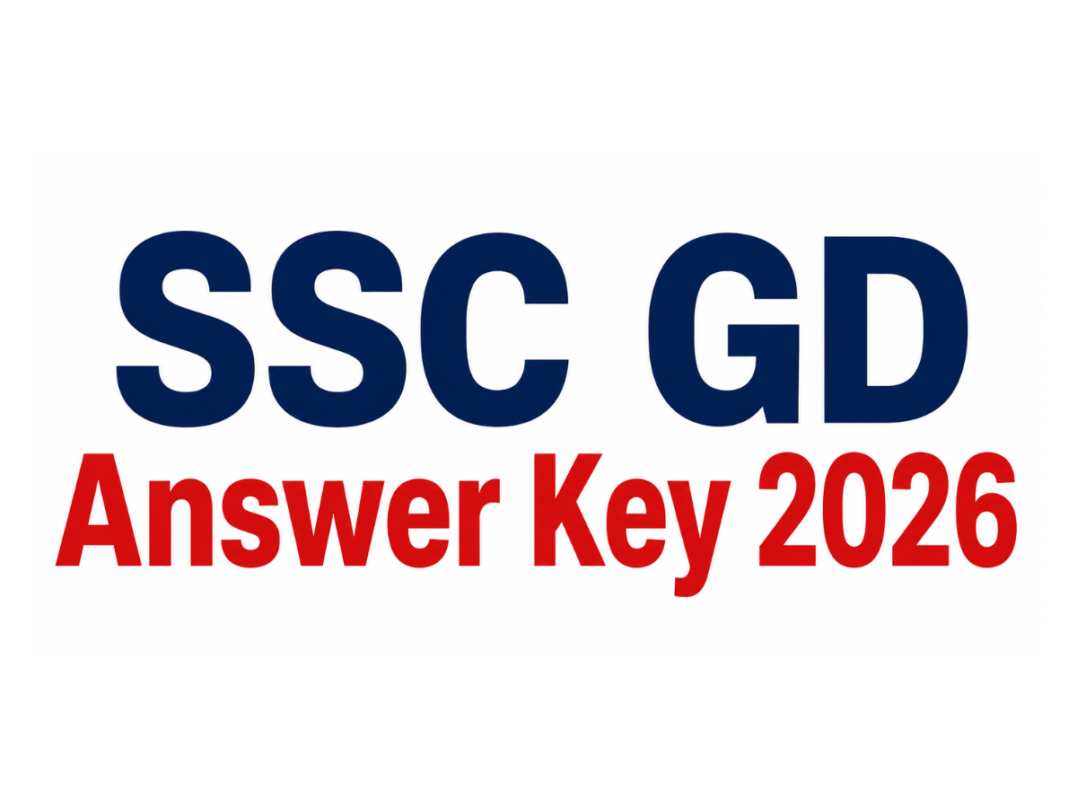 SSC GD Constable Answer Key 2026 released at…