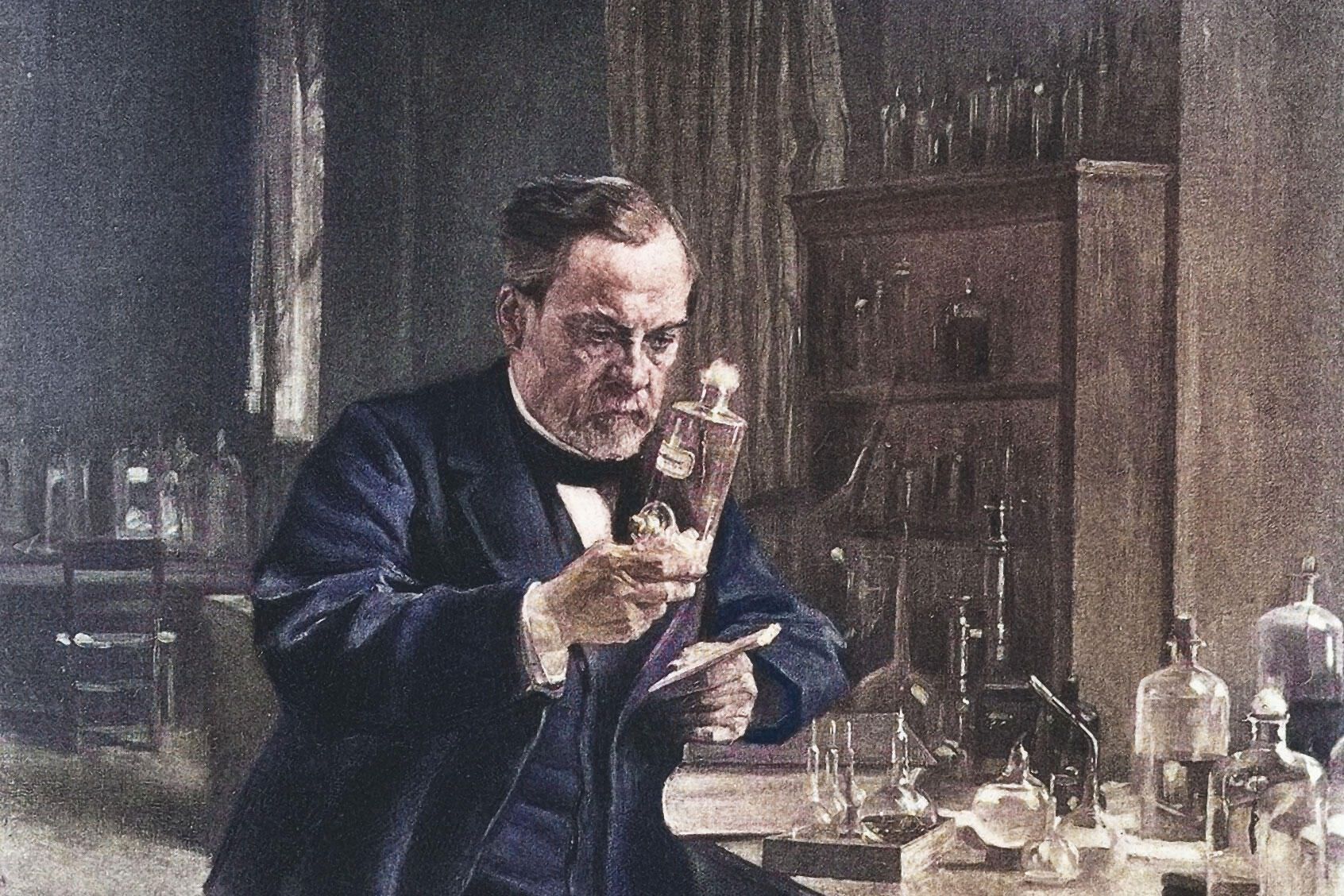 Quote of the day by Louis Pasteur: “Happy is he who…