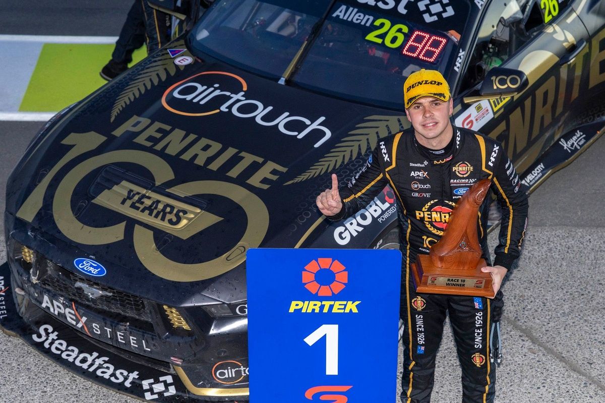 Supercars Darwin: Allen wins as Mostert impresses