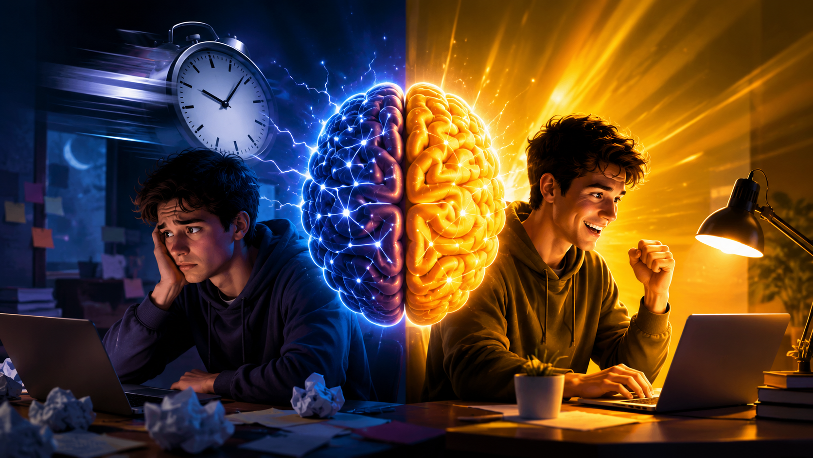 Psychology says waiting until the last minute to work…