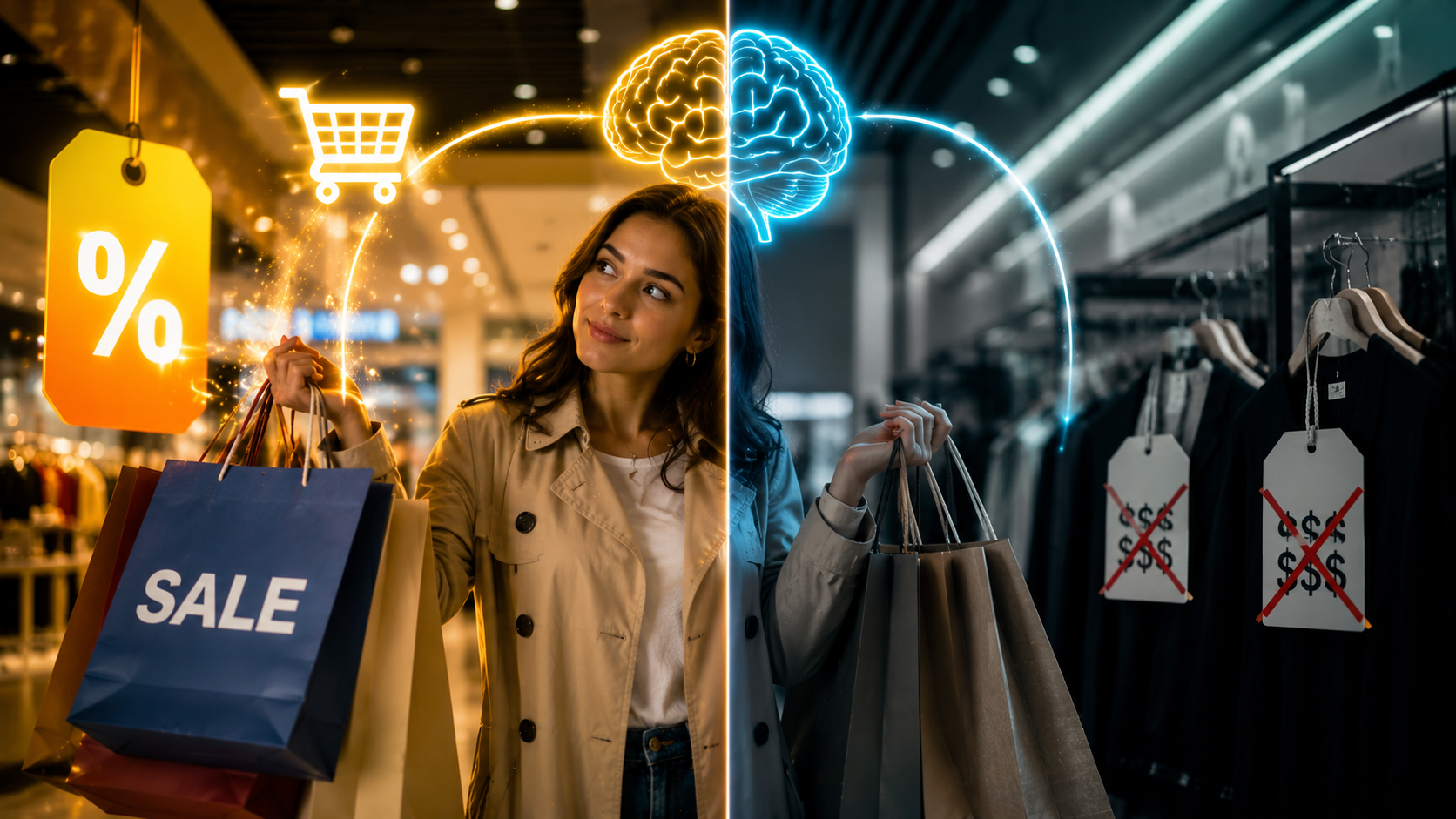 Psychology says people who only shop during sales…