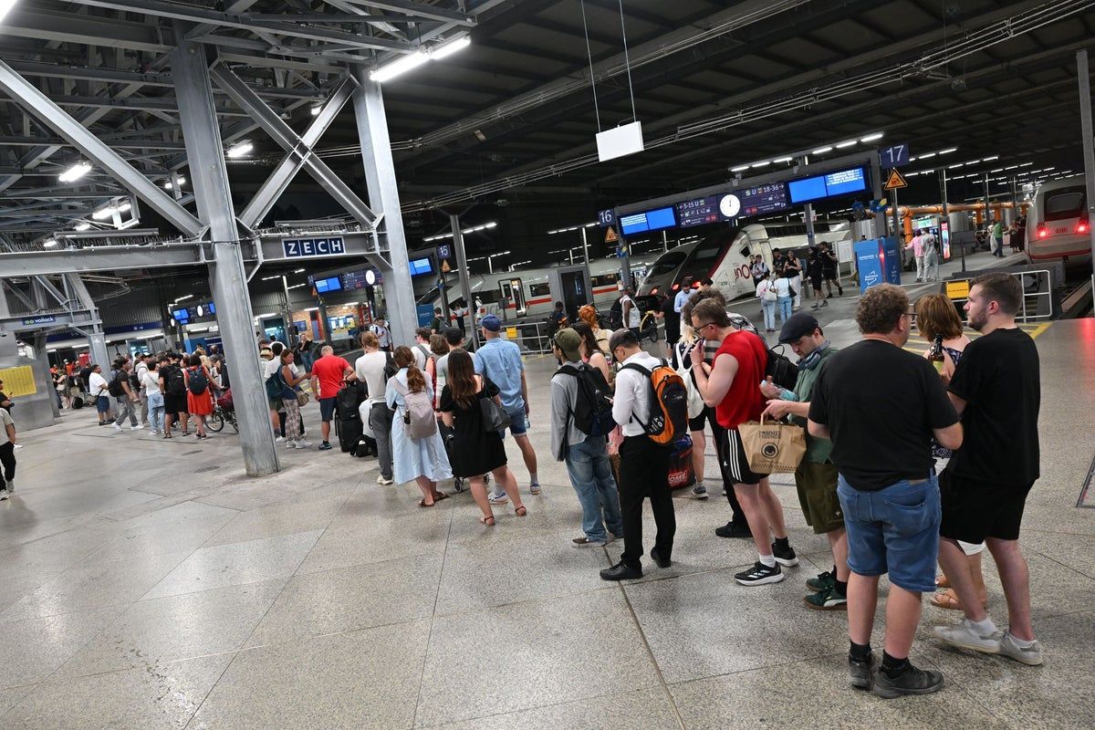 All trains across Germany stopped due to nationwide…