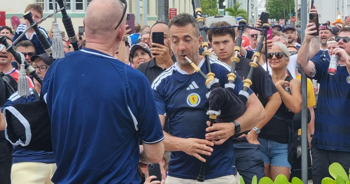 Tartan Army march storms Miami Beach as thousands…