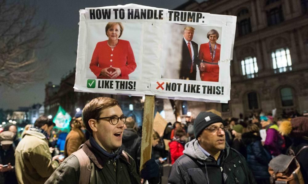 When Trump supporters sneer at protests, what are they…