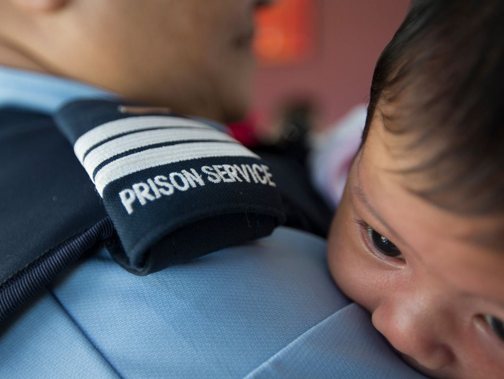 Prison babes: Raising infants behind prison walls