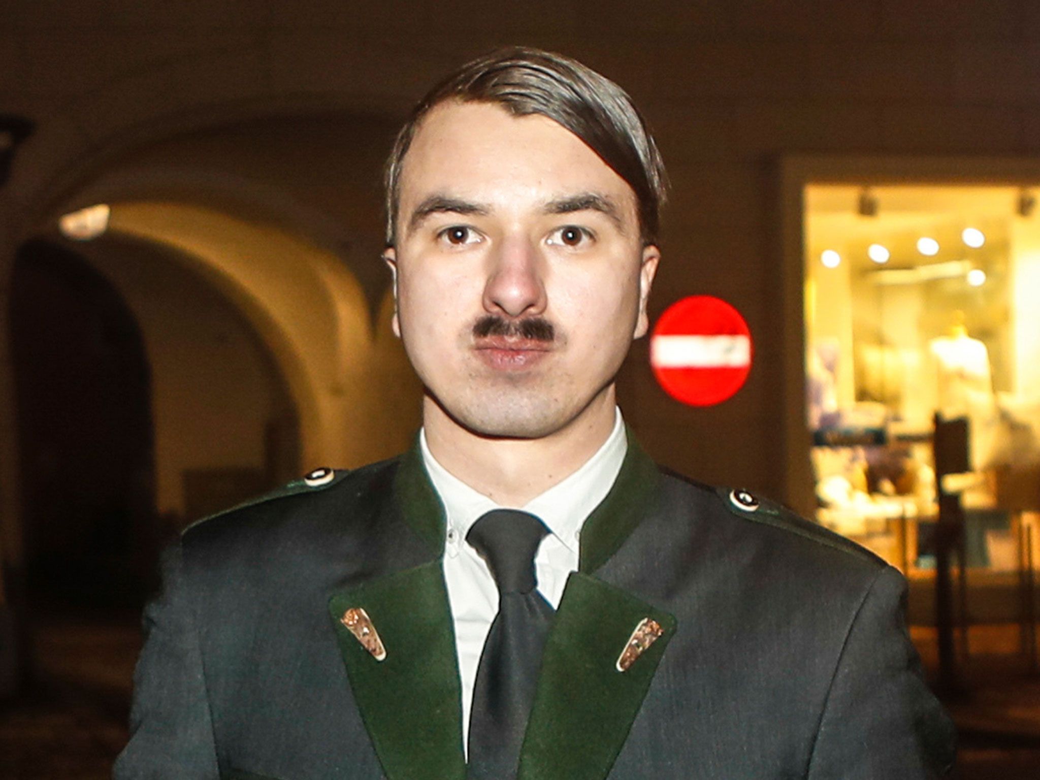 'Adolf Hitler double' arrested on suspicion of…