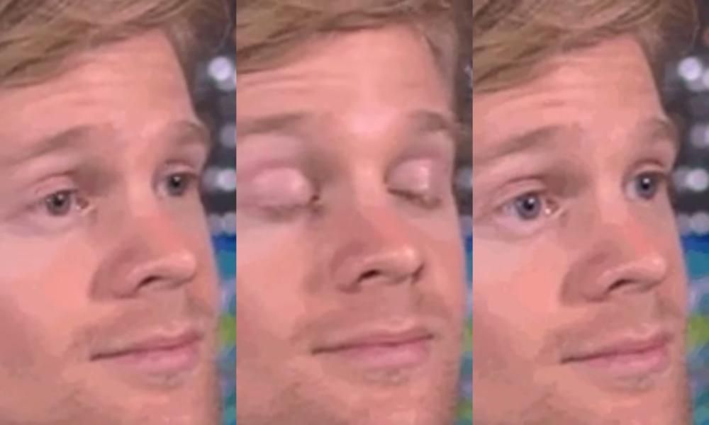 Meet the man behind the 'white guy blinking' meme